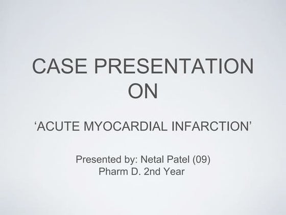 Case presentation on Cerebrovascular accident (Stroke) | PPTX | Brain and Nervous System ...