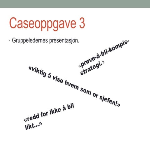 Mappeoppgave 1 PEL | PPT