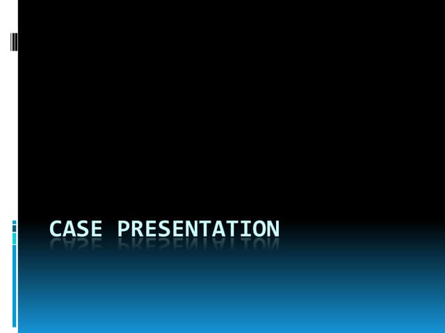 Case presntation -Anamia in Pregnancy-Case Review | PPT