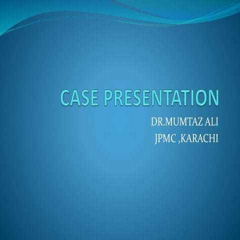 Casepresentation | PPT