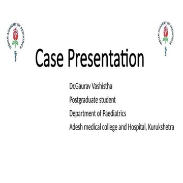 pediatrics Case Presentation for seminar.pptx