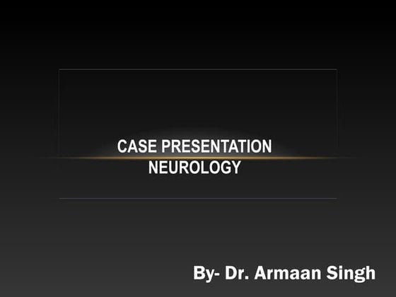 Orthopedics case presentation | PPT