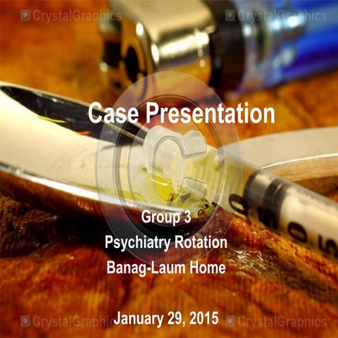 Case Presentation medical student year 3 | PPTX
