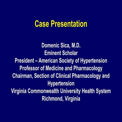 Case presentation with key clinical pearls | PDF