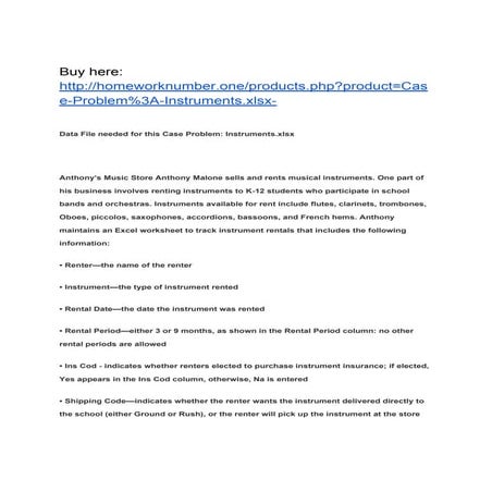 Case Problem: Players.xlsx