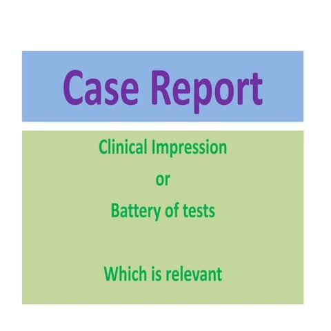 Case report | PPT