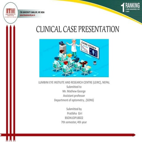 CASE REPORT.pptx | Eye and Vision Conditions | Diseases and Conditions