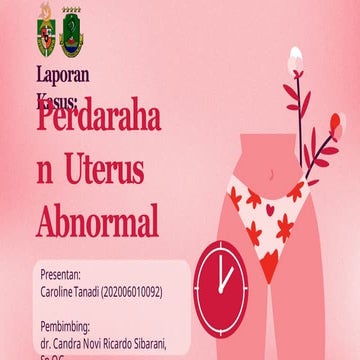 Case Report PUA - reporttttttttttttttttttt | PPT