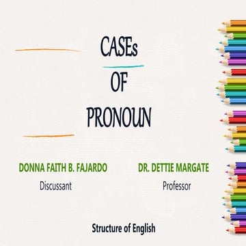 CASES of PRONOUN.pptx