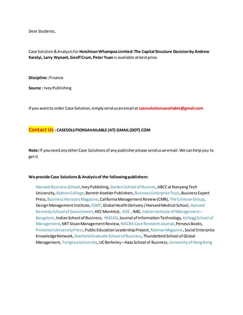 Case Solution for President's Choice Financial | PDF