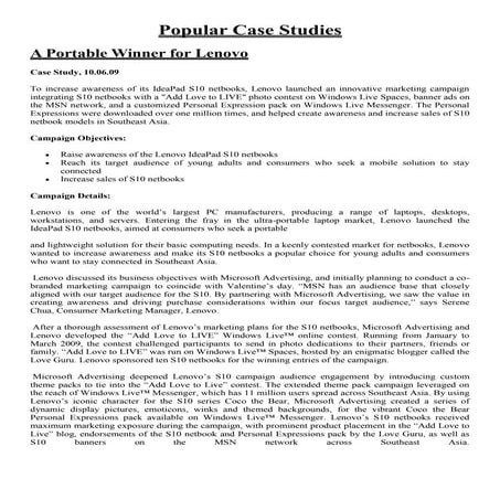 Digital case studies | PDF