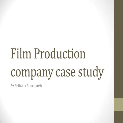 Case studies | PPT