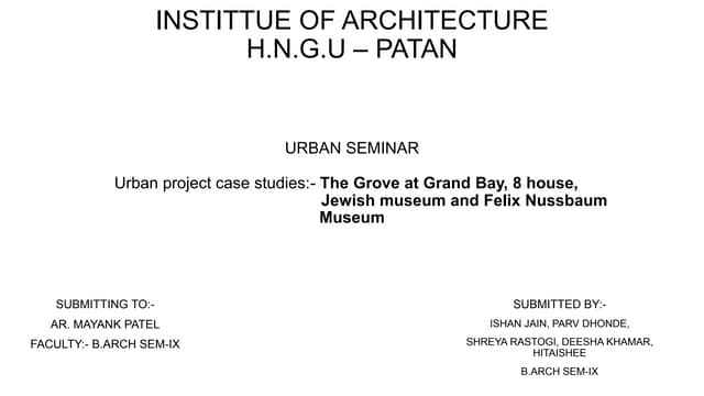 Jewish museum case study | PPTX | Museums & Galleries | Attractions