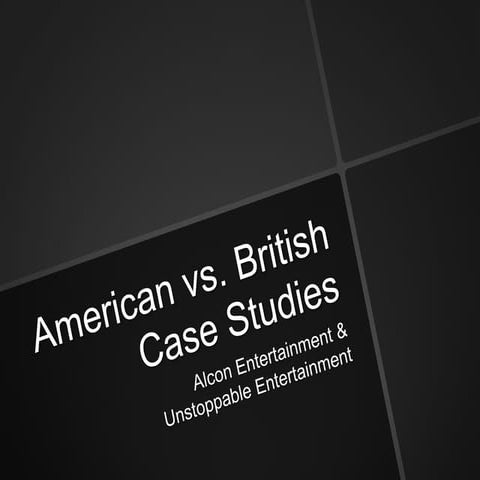 Case studies presentation | PPT