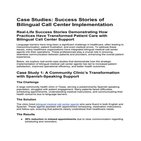 Case Studies_ Success Stories of Bilingual Call Center Implementation.docx
