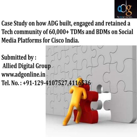 Demand Generation Case Study for Cisco India | PPT