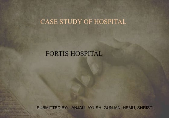 Apollo Hospital case study | PPT