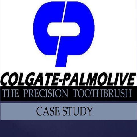 Colgate palmolive-The Precision toothbrush | PPT