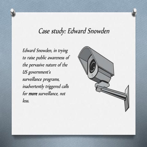 Case study: Edward Snowden | PPTX