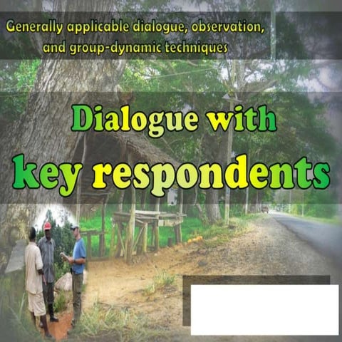 CASE STUDY (Dialogue with key respondents) | PPTX