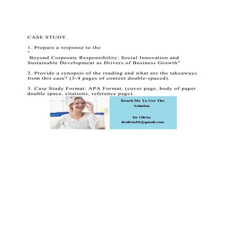 CASE STUDY.1. Prepare a response to the Beyond Corpora.docx | Business ...