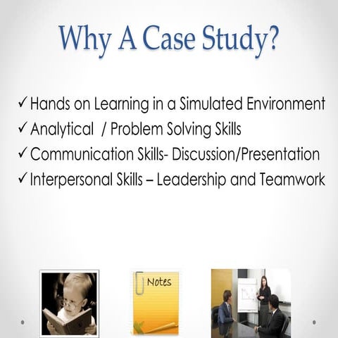 Case study Do's and Don't. Kind of a checklist of how to approach a ...