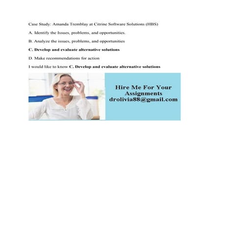 Case Study- Amanda Tremblay at Citrine Software Solutions (HBS) A- Ide.pdf