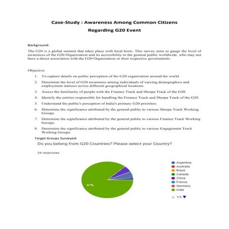 Case Study - Awareness Among Common Citizens Regarding G20 Event.pdf