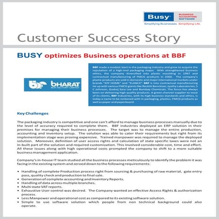 Case study Bharat Box Factory | PDF