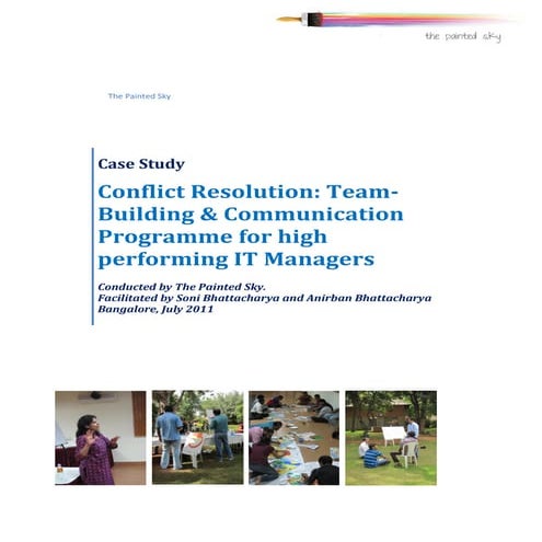 Case study: Art-Based programme on conflict management & team building ...