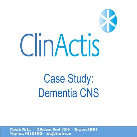 Case Study: Dementia | PDF