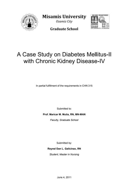 chronic kidney disease.ppt | Medical Health