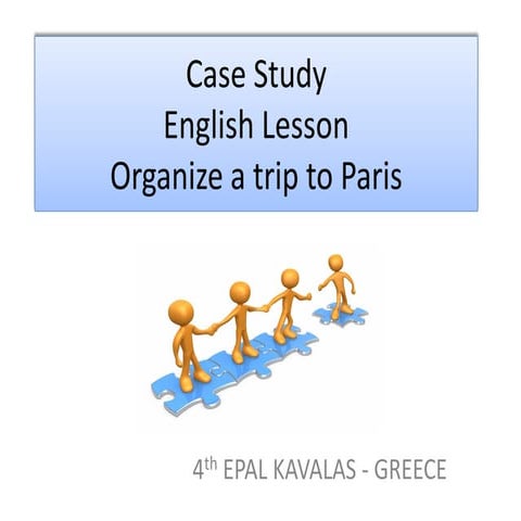 Case study english lesson - tourism | PDF