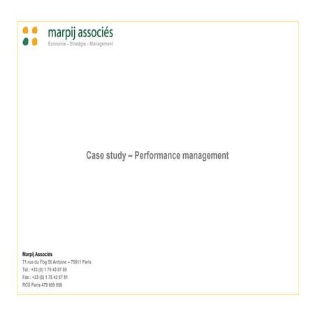 Case study performance | PPT