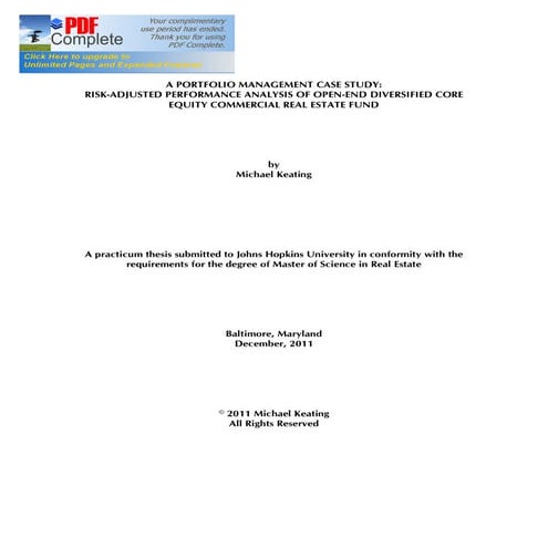 Case study portfolio management | PDF