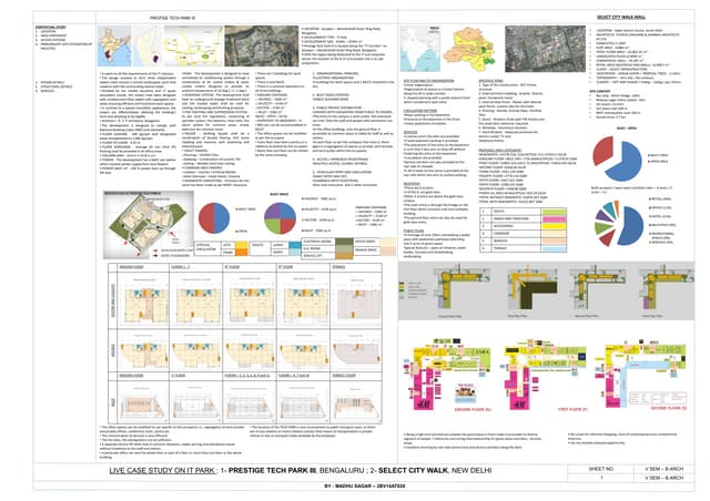 case study of Select city walk, saket, new delhi | PDF