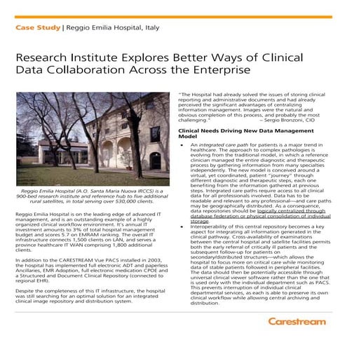 Clinical Data Collaboration Across the Enterprise | PDF