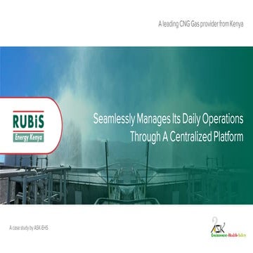 Case Study- RUBIS Energy Kenya | PPT