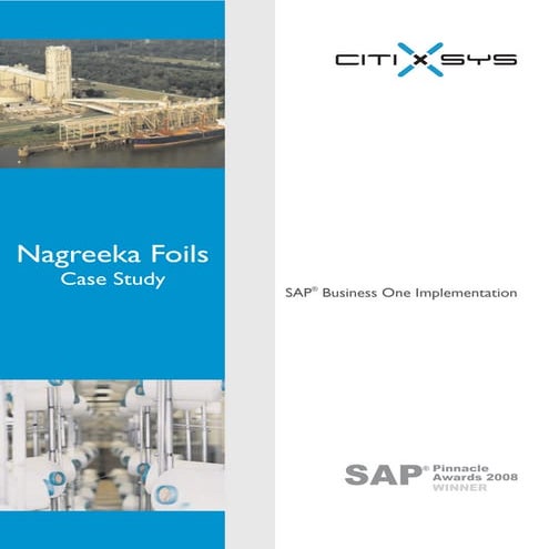 Case Study - SAP Business One - SAHASRA ELECTRONICS | PDF