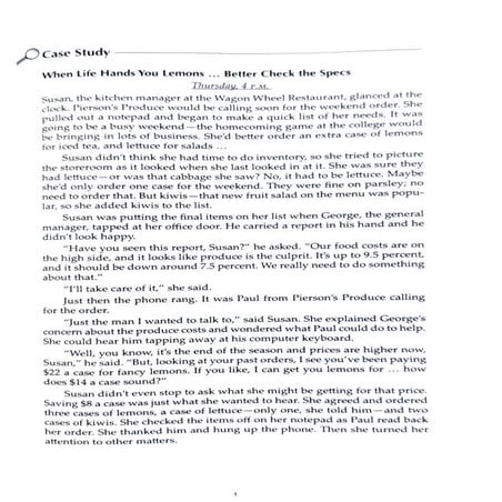 Case study 1 purchasing | PDF