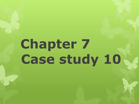 Case study 12 | PPTX