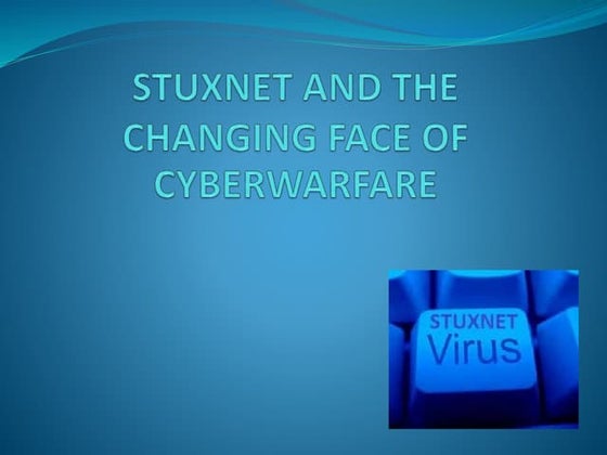 stuxnet ppt .pptx