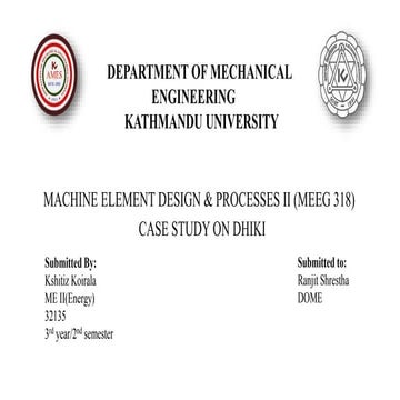 Analysis of DHIKI | PPTX