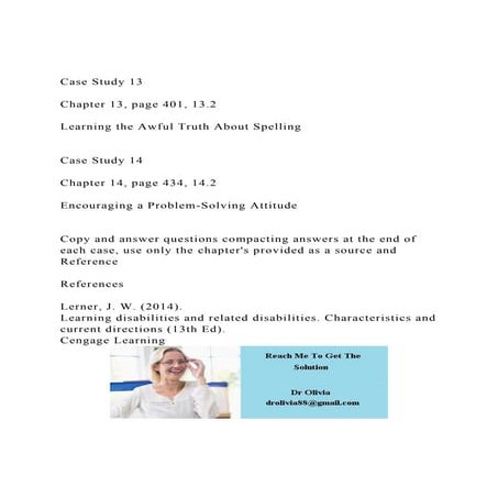 Case Study 13Chapter 13, page 401, 13.2Learning the Awfu.docx