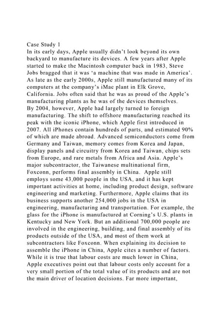 Conflict Management at Apple | PPTX