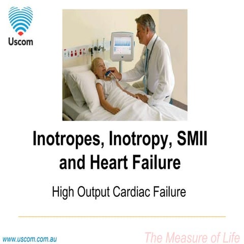 Case Study - Adult - High Output Cardiac Failure - Inotropes, Inotropy ...