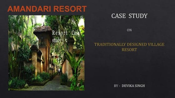 Resort casestudy | PDF