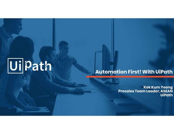 Robotic Process Automation | Task Automation Using UiPath | PPT