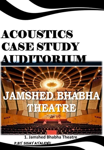Auditorium Design (Case Study) | PDF | Theater Venues | Attractions