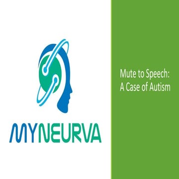 Case study autism (asd) | PPTX